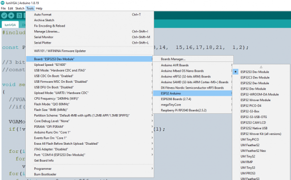 ESP32 S3 VGA – bitluni's lab